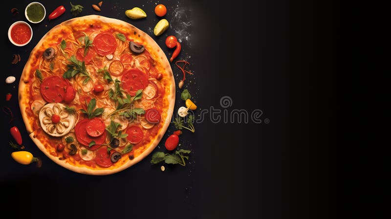 The Modern and Stylish Template Design for a Pizza Restaurant Menu with ...