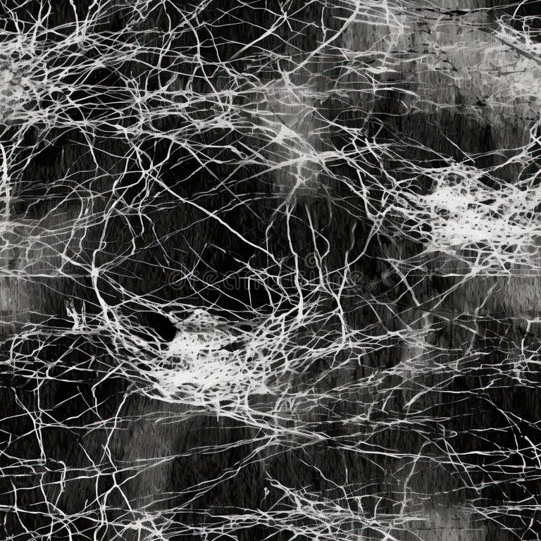 Modern Stylish Texture of Mesh Seamless Pattern. Intricate Black White ...