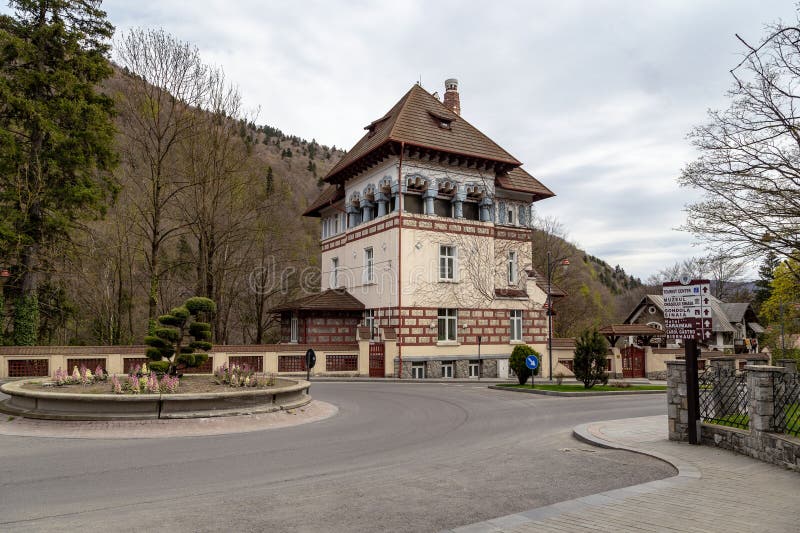 Modern Stylized Architecture of Sinaia, Romania Editorial Photography ...
