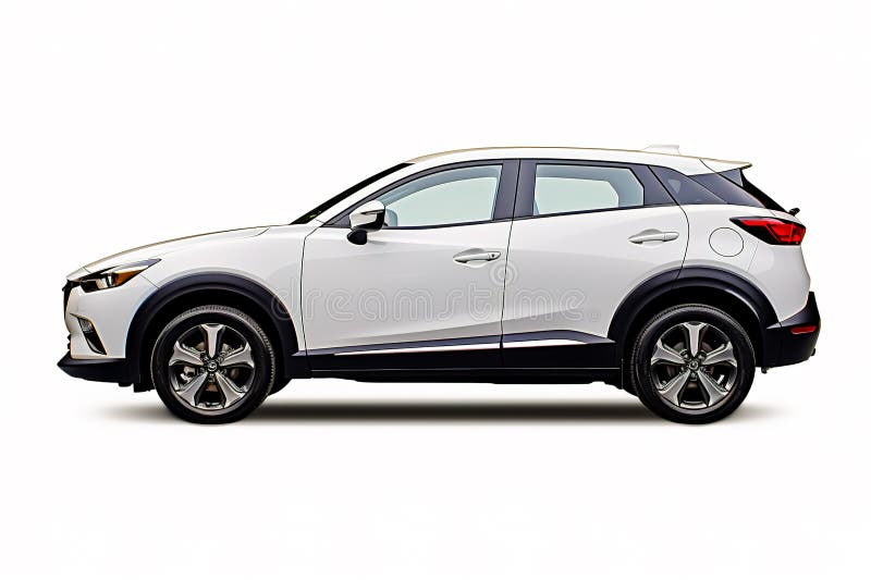 Modern Subcompact City Car, Abstract Silhouette Stock Vector ...