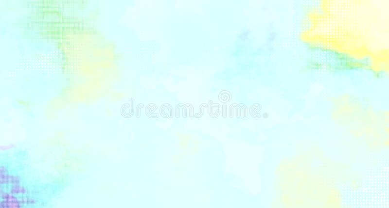 Modern Subtle Pastel Blue Green and Yellow Watercolor Liquid Texture ...
