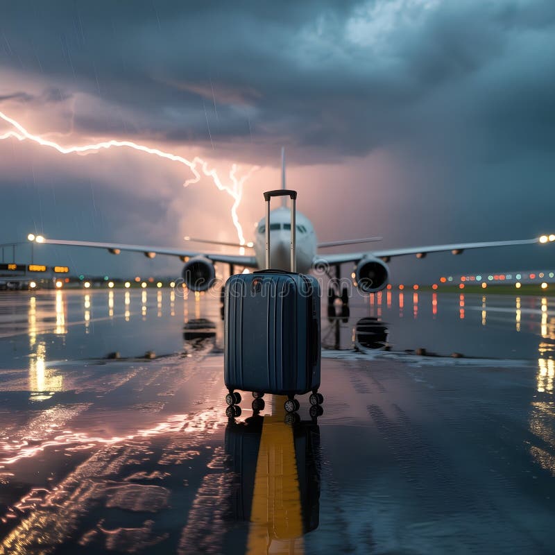 125 Lightning Strike Airport Stock Photos - Free & Royalty-Free Stock ...