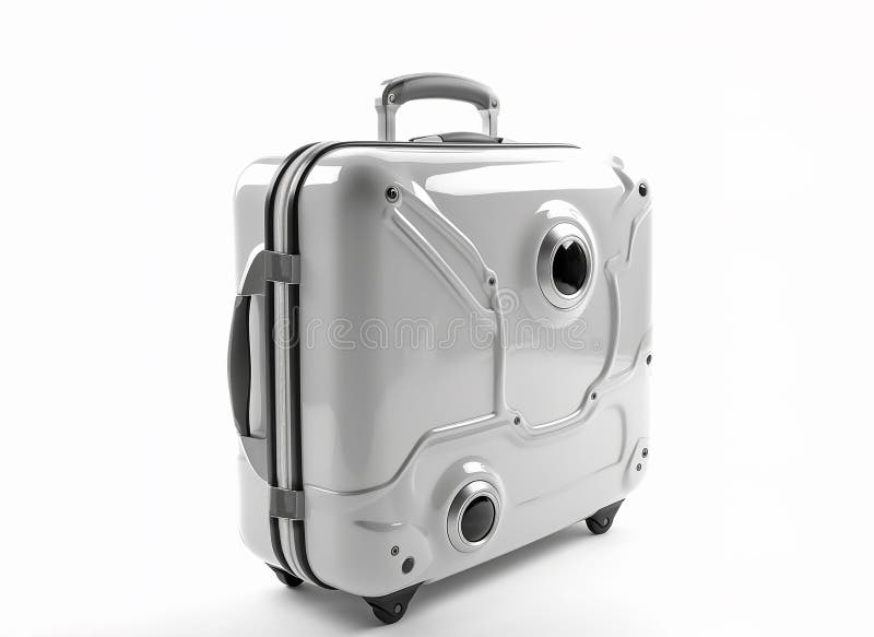 Modern Suitcase at the Airport. Journey. AI Generated Stock ...