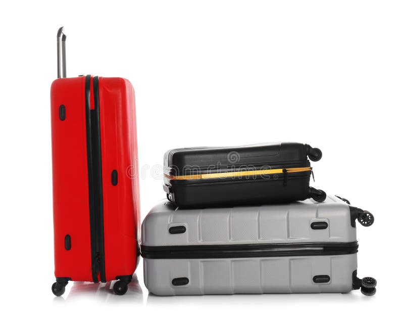 Modern Suitcases for Travelling Stock Photo - Image of suitcase ...