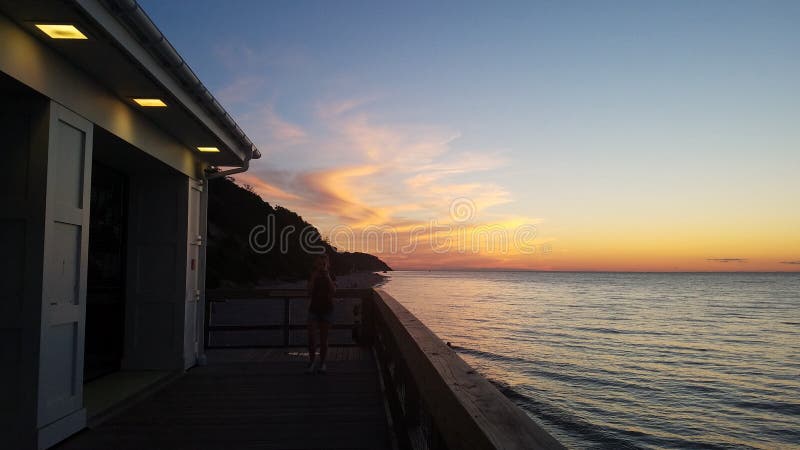 Modern sunset editorial photography. Image of water, modern - 73920122