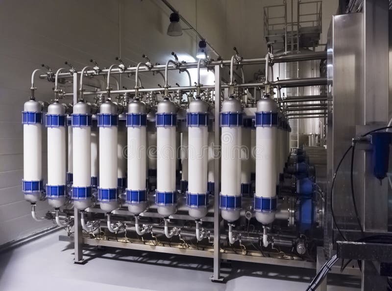 Modern Super Filter System Station Stock Photo - Image of deionized ...