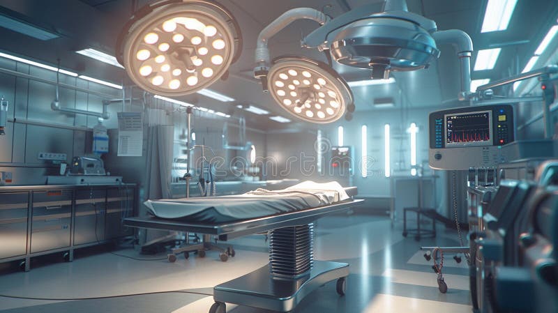 Modern Surgical Suite Modern Medical Room Background, Hight Quality ...