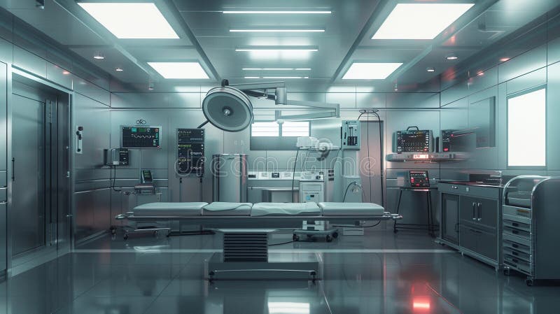 Modern Surgical Suite Modern Medical Room Background, Hight Quality ...