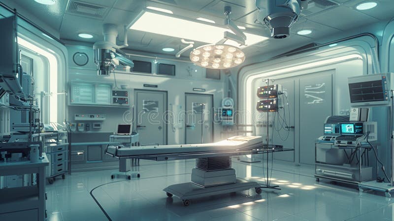 Modern Surgical Suite Modern Medical Room Background, Hight Quality ...