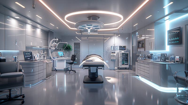 Modern Surgical Suite Modern Medical Room Background, Hight Quality ...