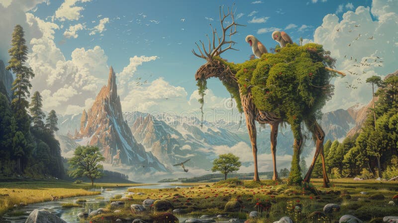Modern Surrealism with Surreal Creatures and Surrealistic Landscapes ...