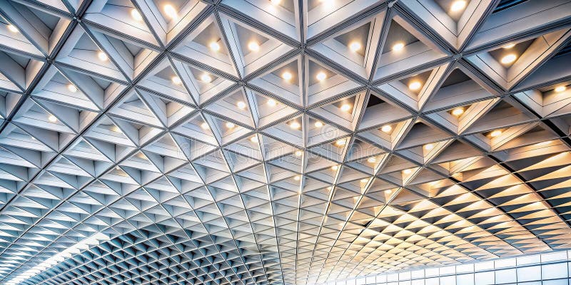 Modern Suspended Ceiling Grid a Study in Architectural Simplicity and ...