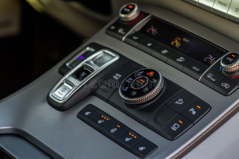 Drive mode dashboard stock photo. Image of green, tachometers - 29659756