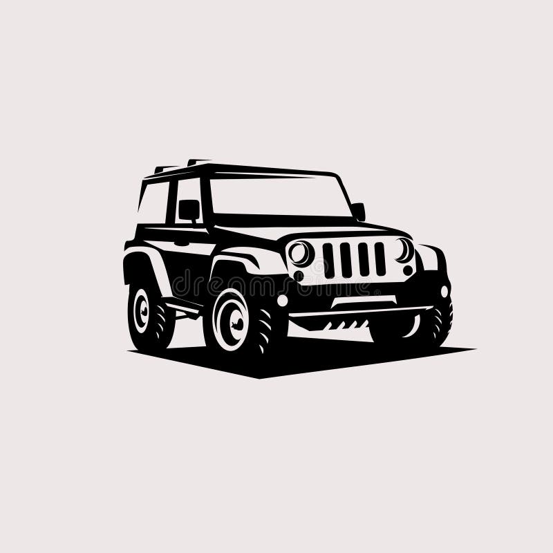 Modern suv logo template stock vector. Illustration of crossover - 82060828