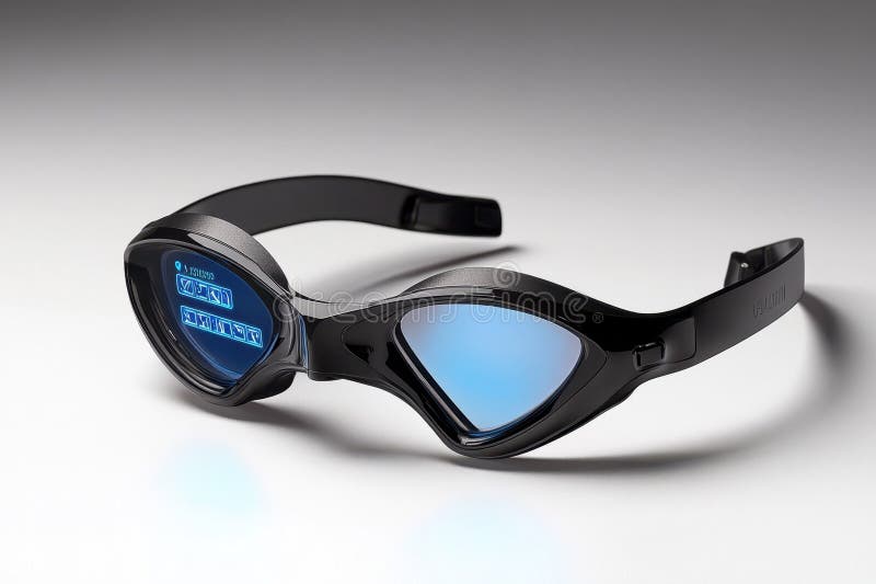 Modern Swimming Goggles Designed for Competitive Use with Clear Lens ...