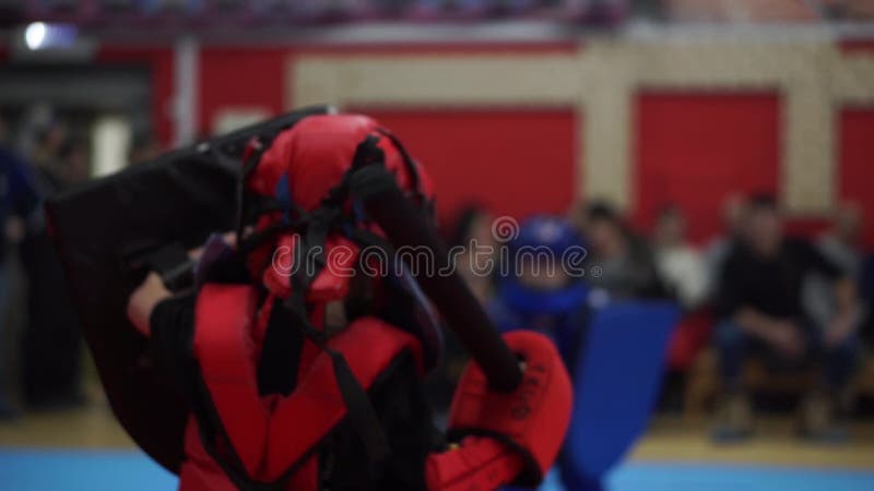 Modern sword fighting stock footage. Video of power - 138196470