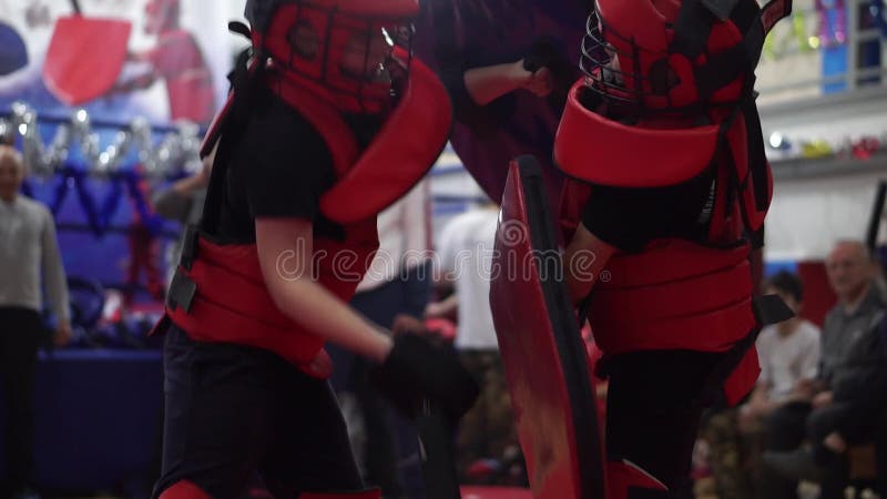 Modern sword fighting stock footage. Video of female - 138199996