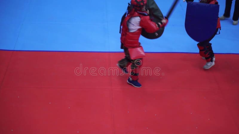 Modern sword fighting stock footage. Video of reaction - 138201766