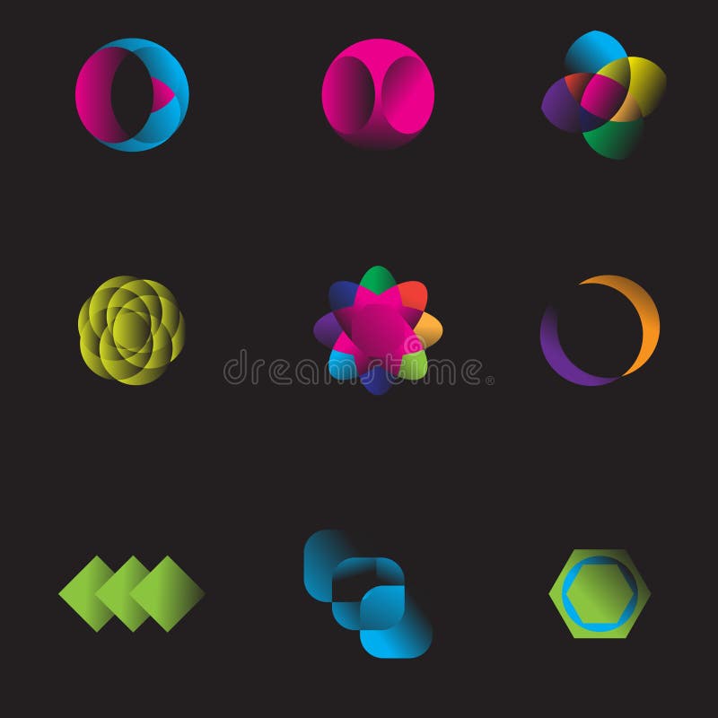 Modern Art, Symbol, Logo. World Famous Landmark India Stock Vector ...