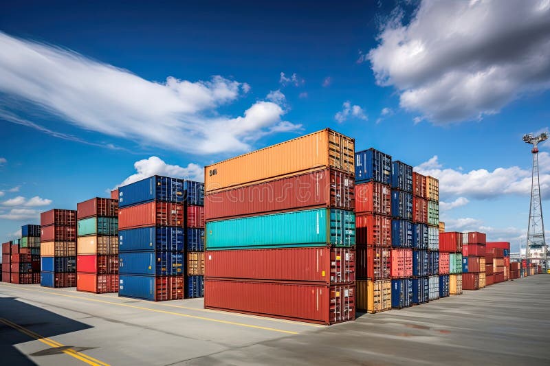 Modern System Transportation and Logistic Import Export , Generative AI ...