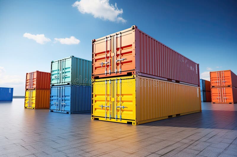 Modern System Transportation and Logistic Import Export , Generative AI ...