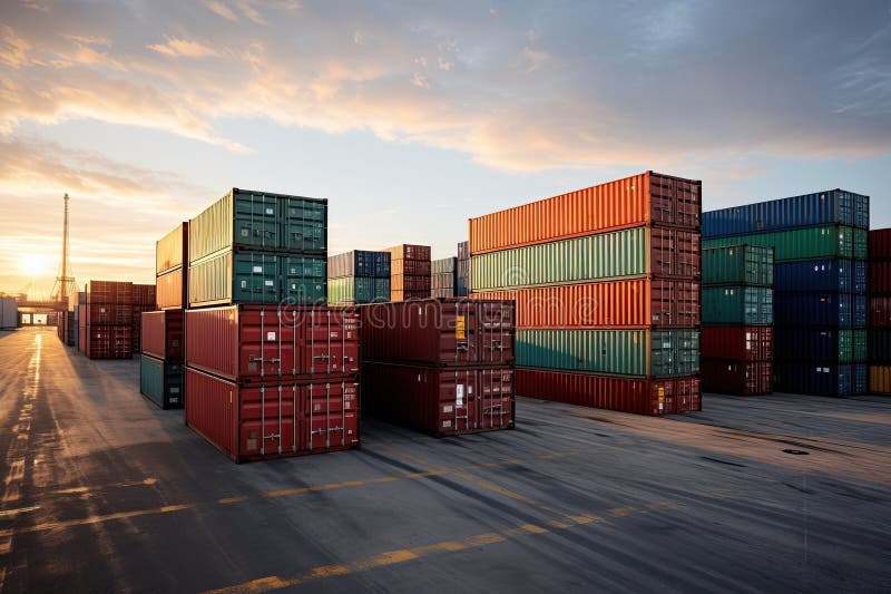 Modern System Transportation and Logistic Import Export , Generative AI ...