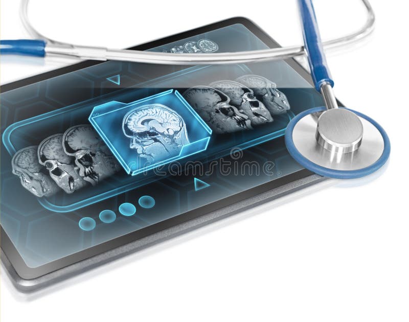 MRI scan stock image. Image of equipment, disease, laboratory - 117004029