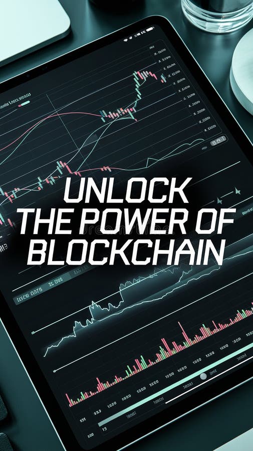 Tablet with Financial and Crypto Charts Shows Candlesticks, Trading ...