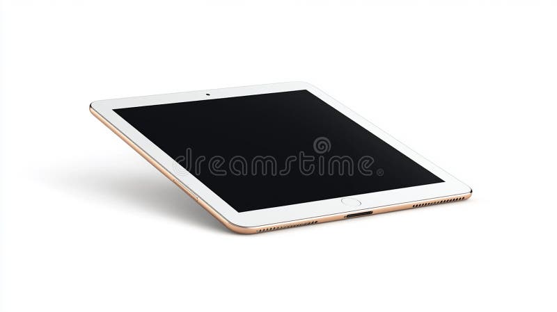 Sleek Tablet Resting on a Flat Surface, Showcasing Modern Design and ...