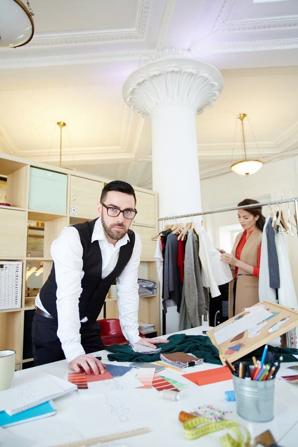 Modern tailor stock image. Image of sewing, industry - 90294575