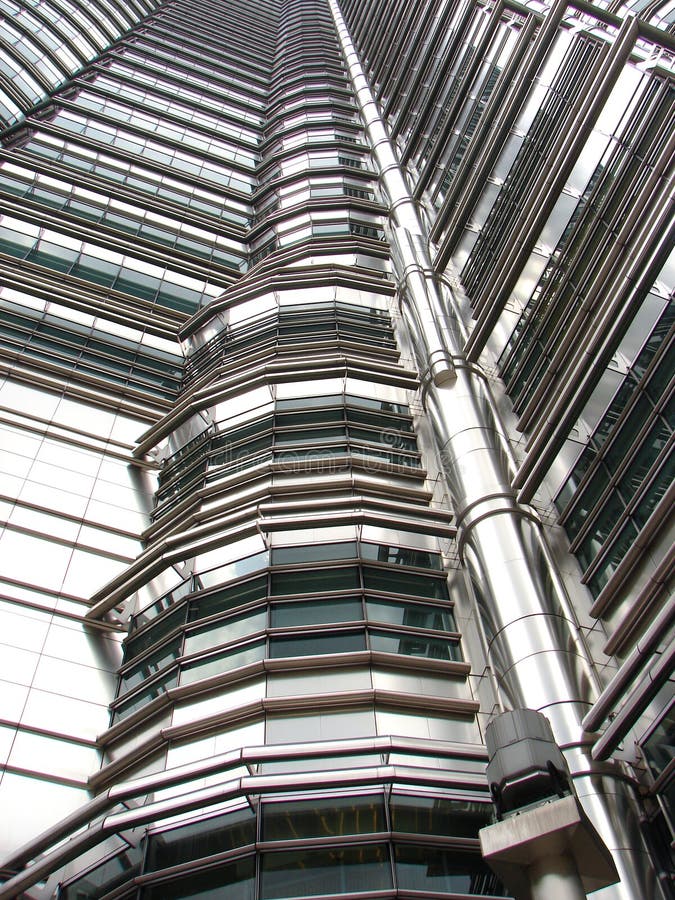 Modern Tall Building Detail Stock Photo - Image of architectural ...