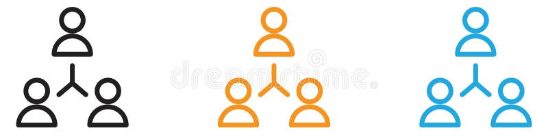 Modern Teamwork Vector Logo Set Collection for Web App Ui Stock Vector ...