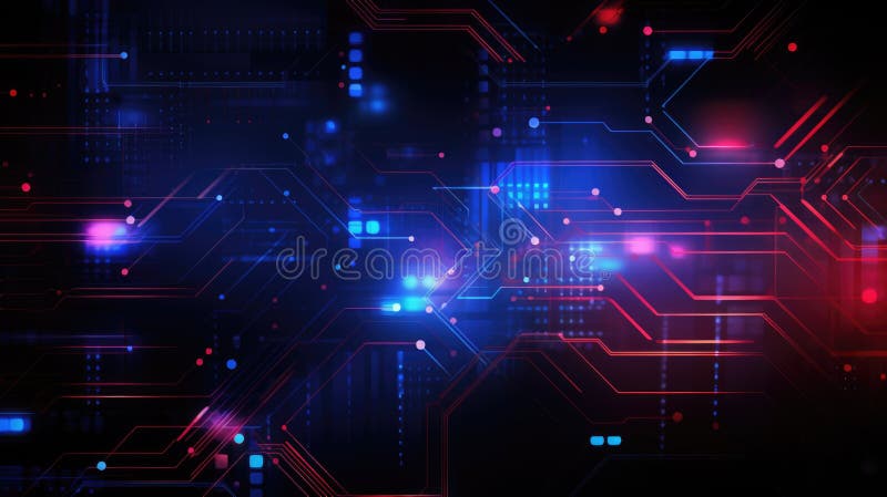 Modern Tech Abstract Background, Abstract Illustration Stock ...