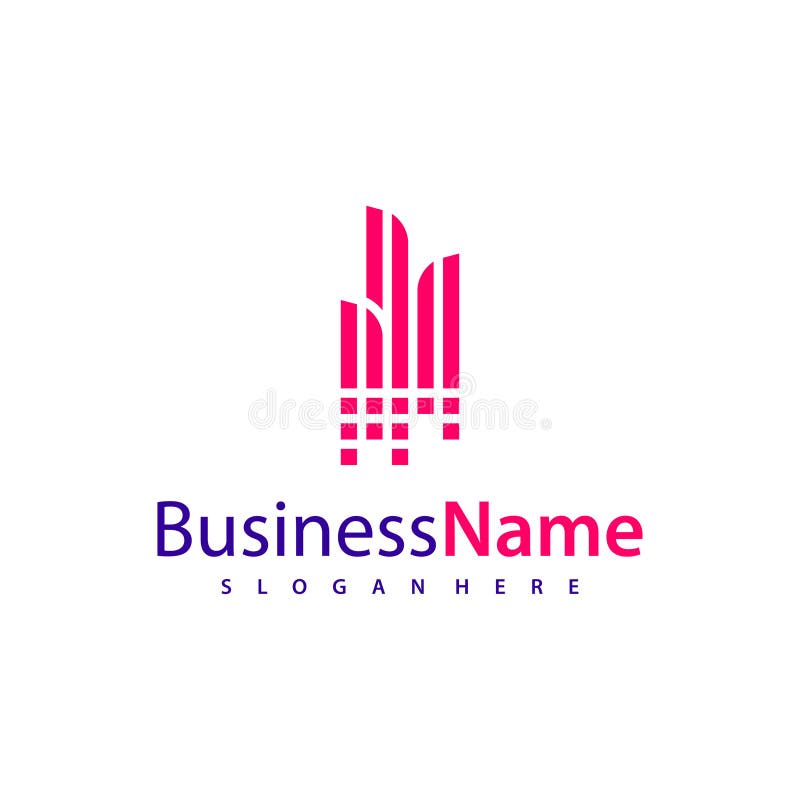 Modern Tech City Logo Design Vector Illustration, Creative Tech Modern ...