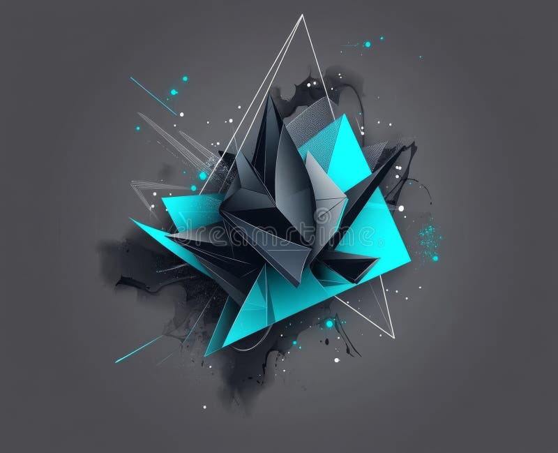 A Modern Tech Engineering Concept with a Dark Backdrop, Showcasing ...