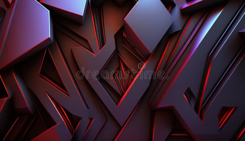 Modern Tech Light Neon Background. Trend Colorful Design Element for ...