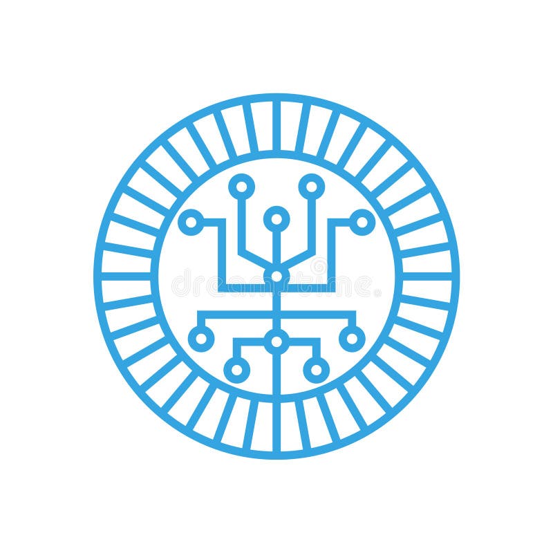 Modern Tech Logo Vector, Circuit Board Technology Connection Logo ...