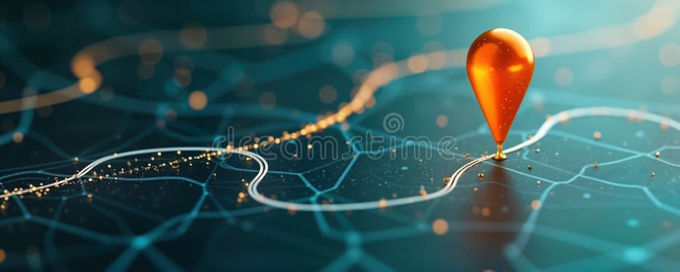 Modern Tech Roadmap Illustration. Dynamic Tech Upgrade Plan Visualized ...