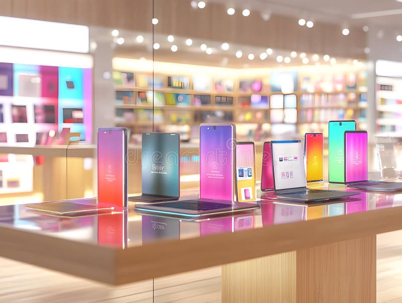 Display Smartphones Template Xiaomi Mi 8 Lite Stock Vector ...