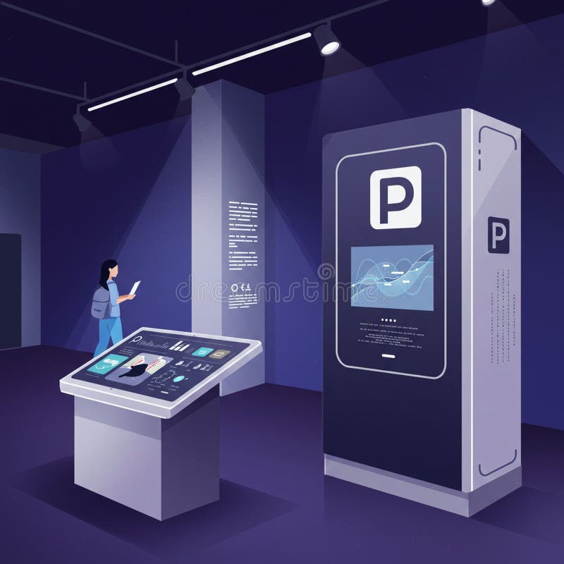 Large Interactive Digital Kiosk Stock Illustrations – 99 Large Interactive Digital Kiosk Stock ...