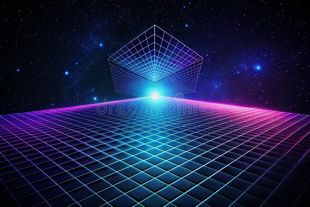 Modern Tech UI Template a Clean Abstract Dot Grid Design for Seamless ...