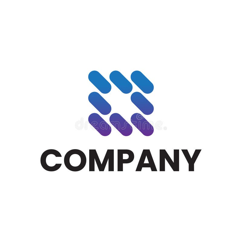 Modern tech logo design stock vector. Illustration of icon - 242225100