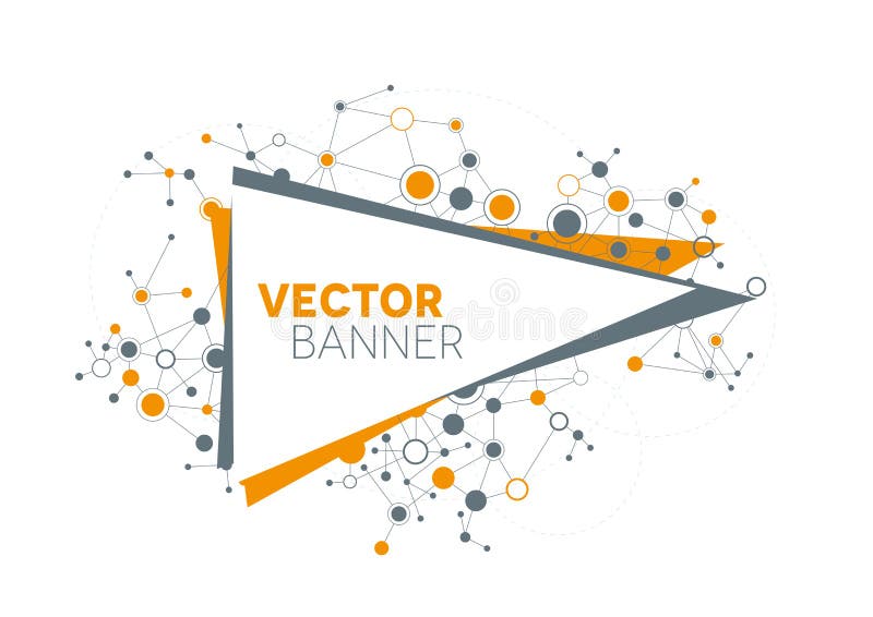 Modern Technical Banner Design Stock Vector - Illustration of generic ...
