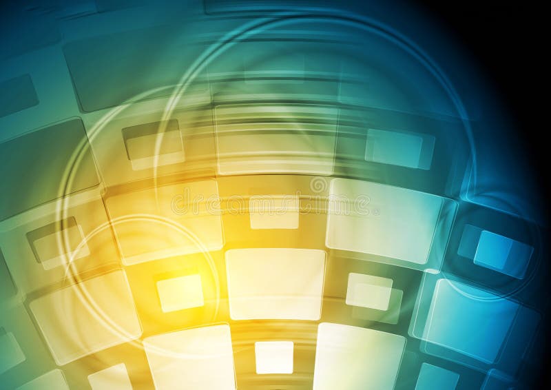 Modern technical design stock vector. Illustration of abstraction ...