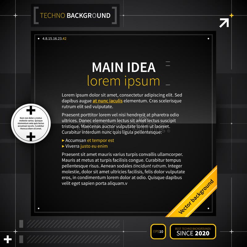 Modern Techno Font Letters Logo Stock Vector - Illustration of isolated ...