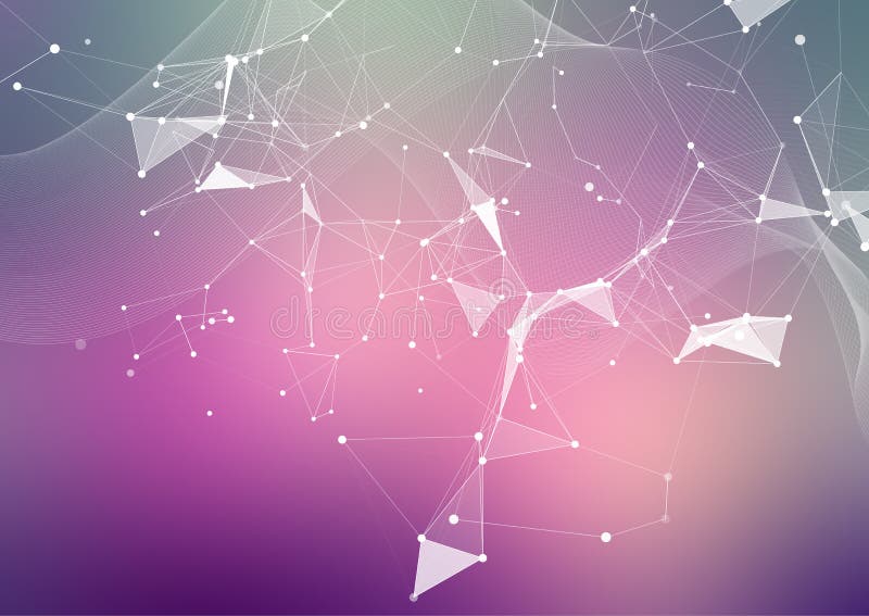 Modern techno background stock vector. Illustration of communications ...