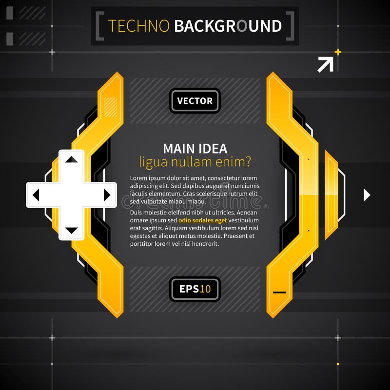 Modern Techno Font Letters Logo Stock Vector - Illustration of isolated ...