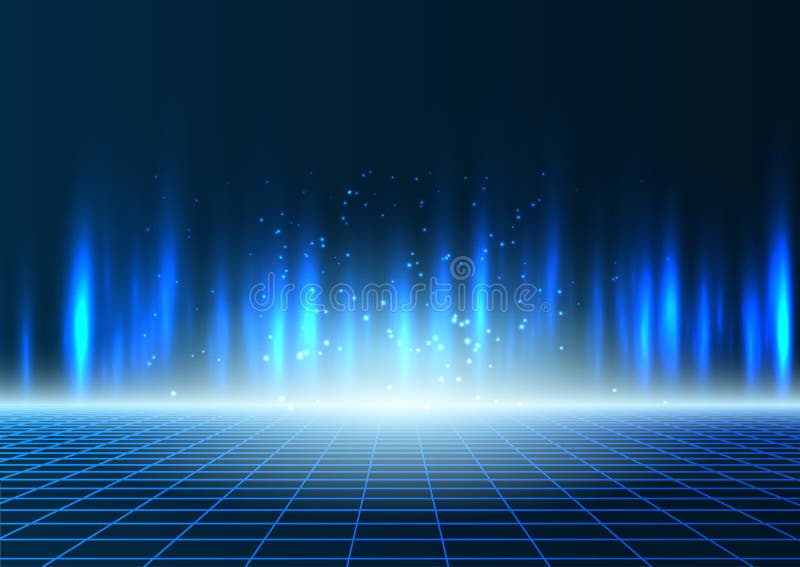 Techno design background stock vector. Illustration of connections ...