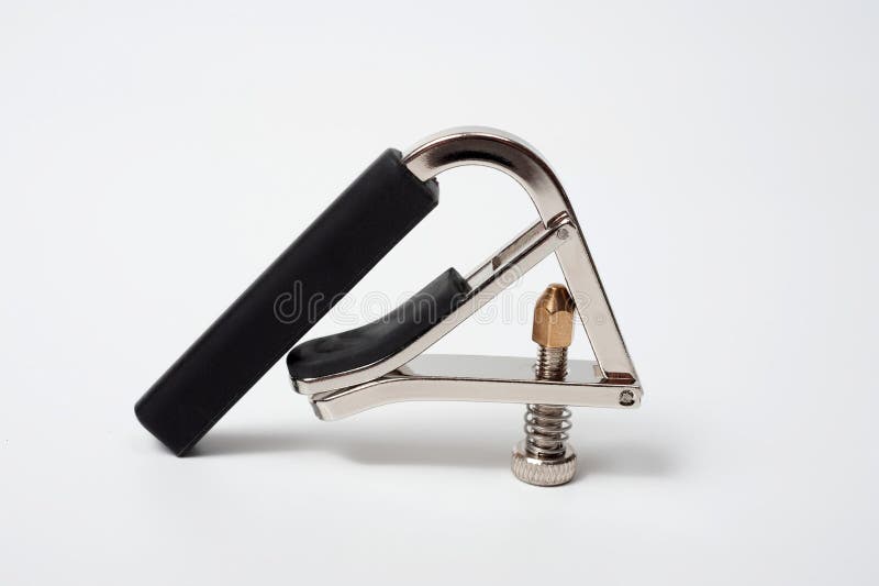 Modern Technological, Metal Capo with a Spring Clamp for Guitar Stock ...