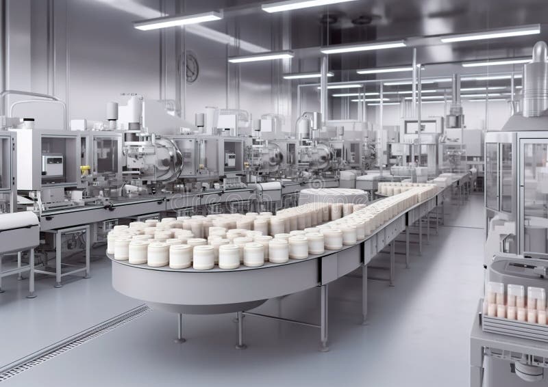 Modern Technological Solutions in the Pharmaceutical Industry Stock ...